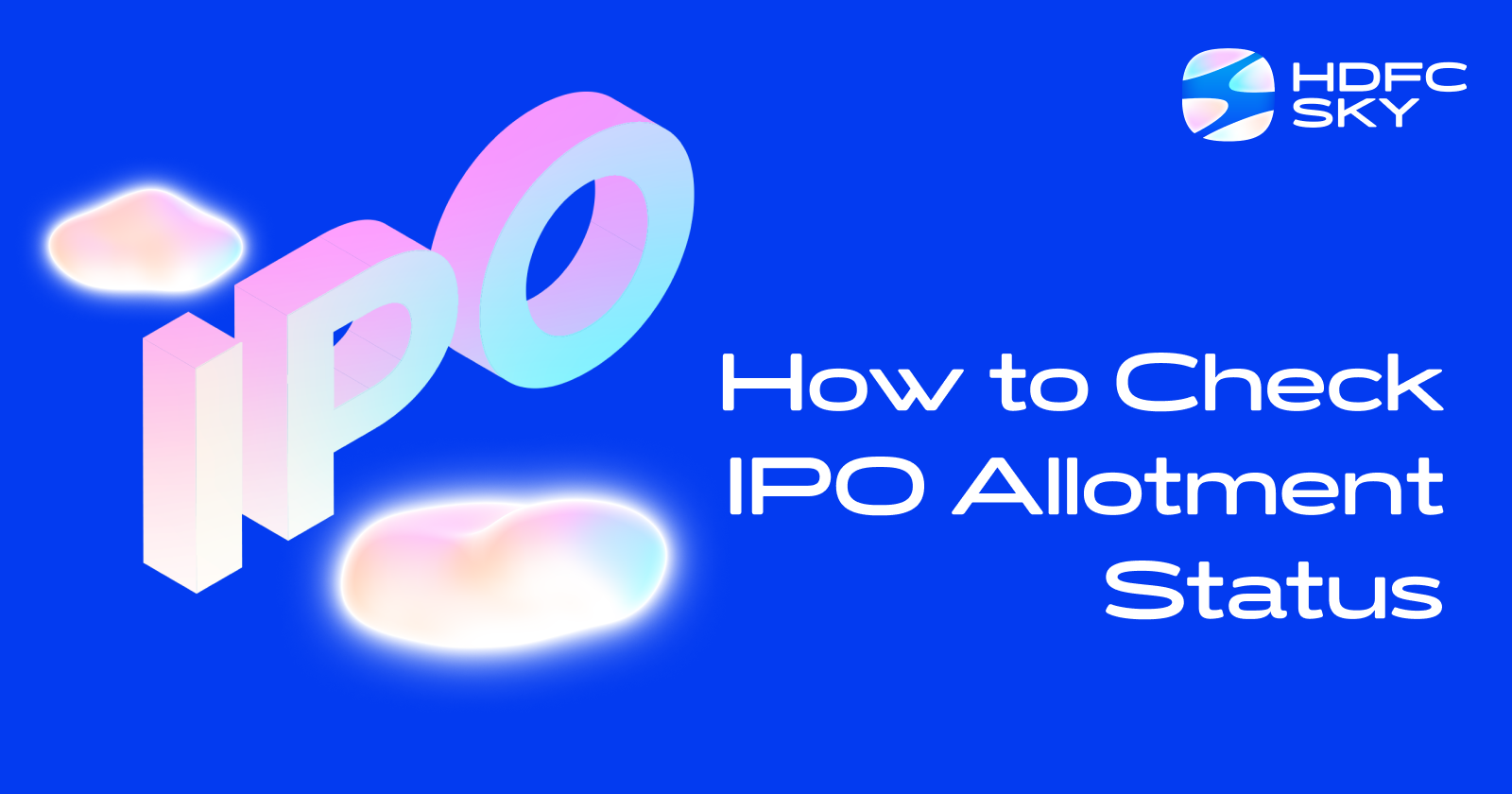 How to Check IPO Allotment Status Online