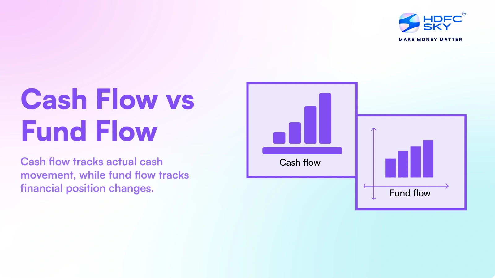 Differences Between Cash Flow Vs Fund Flow
