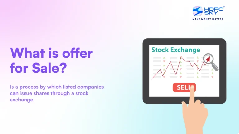 What is Offer For Sale (OFS): Meaning & How does it work