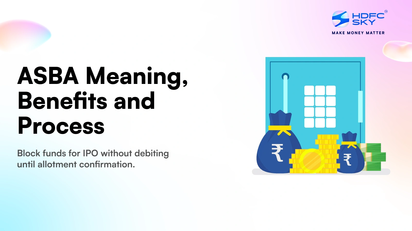 What is ASBA (Application Supported by Blocked Amount) in IPO?