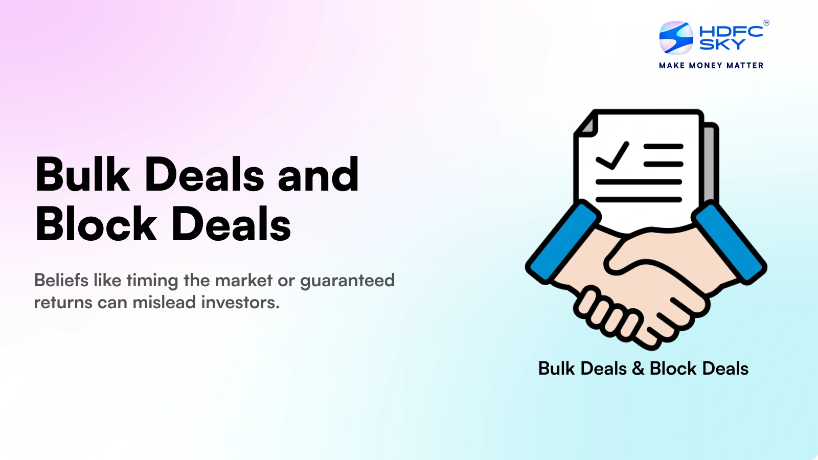 Bulk Deals vs Block Deals: How Does this Affect Stocks?