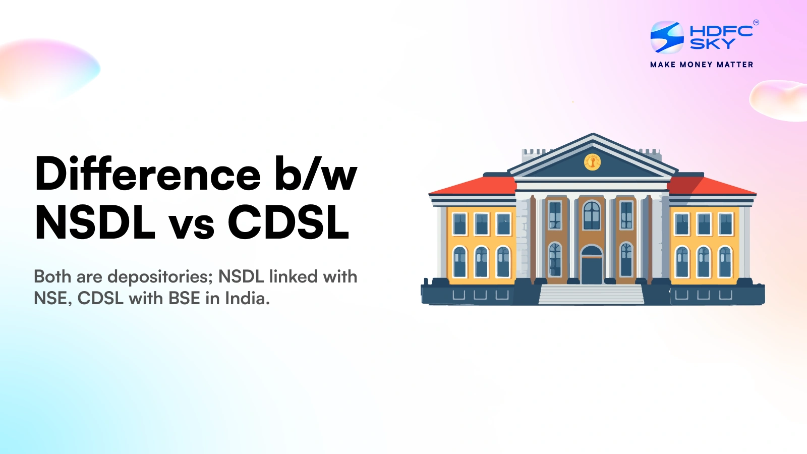 Difference Between NSDL and CDSL