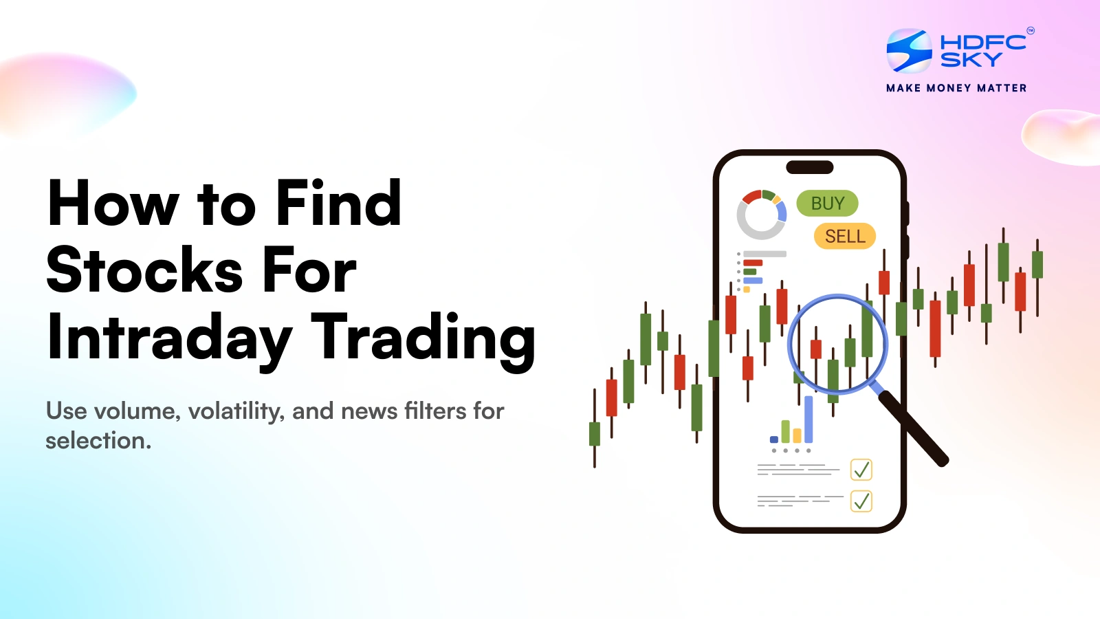 How to Select Stocks For Intraday Trading