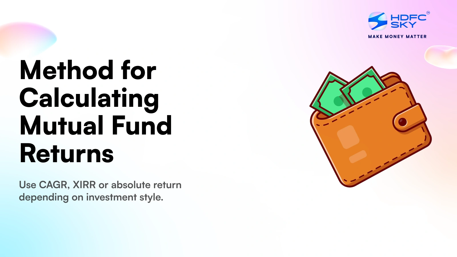 Method for Calculating Mutual Fund Returns