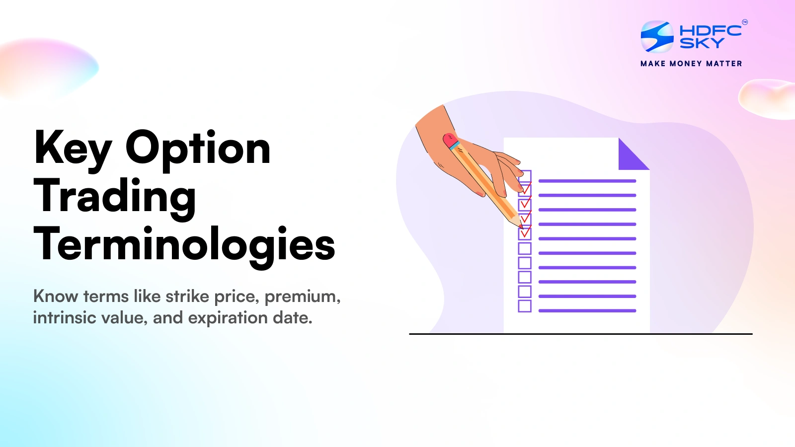 Key Option Trading Terminologies