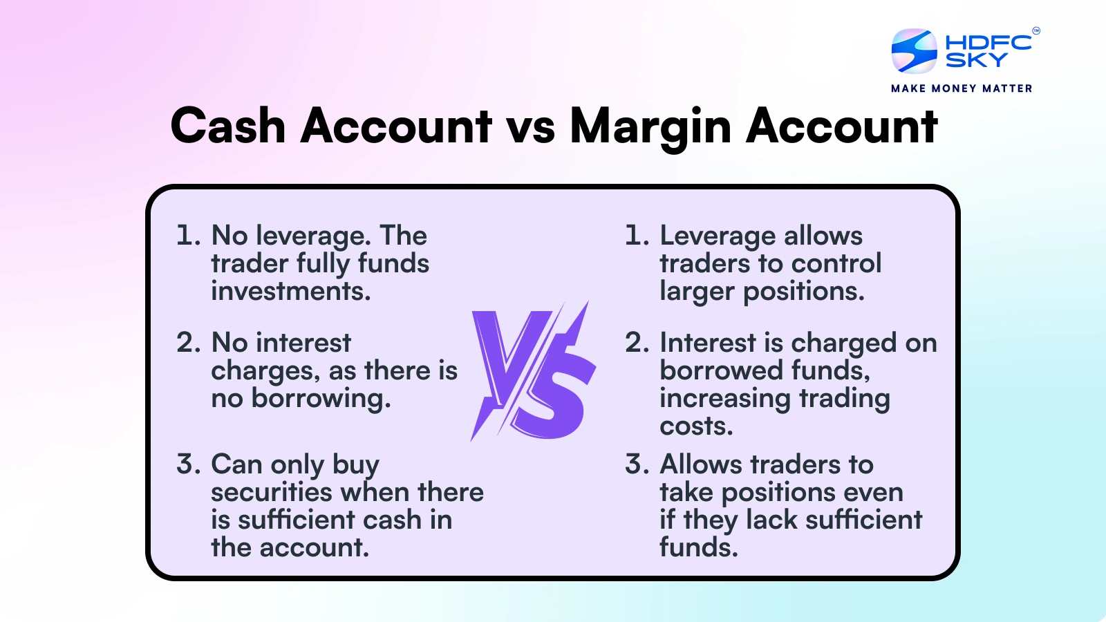 Margin Account vs. Cash Account: Risk, Leverage, and Flexibility
