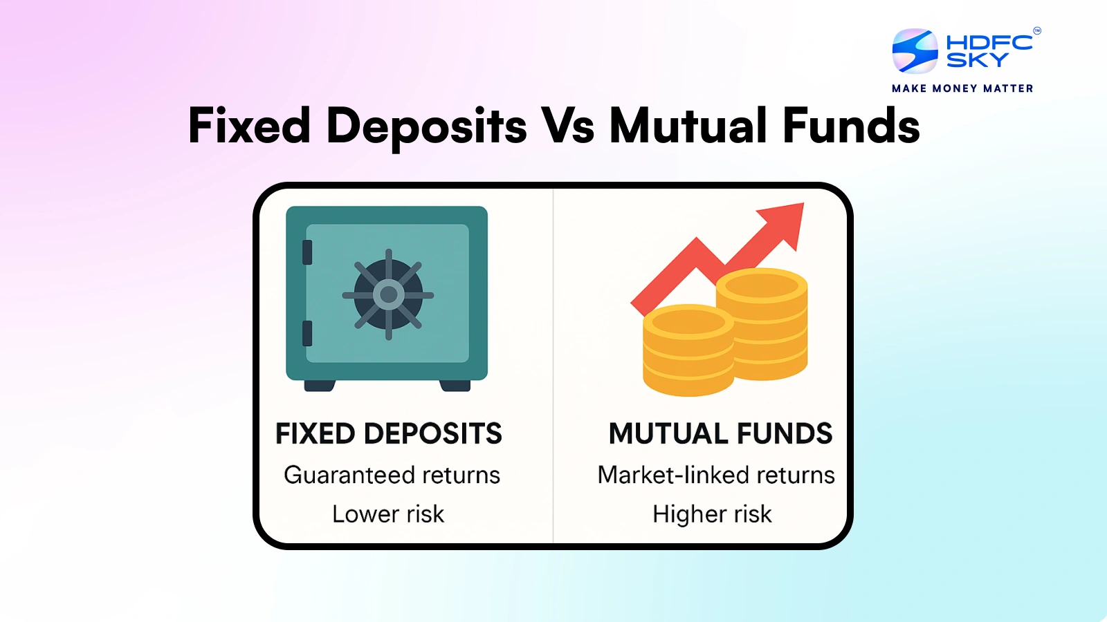 Fixed Deposits vs Mutual Funds: Comparison & Benefits