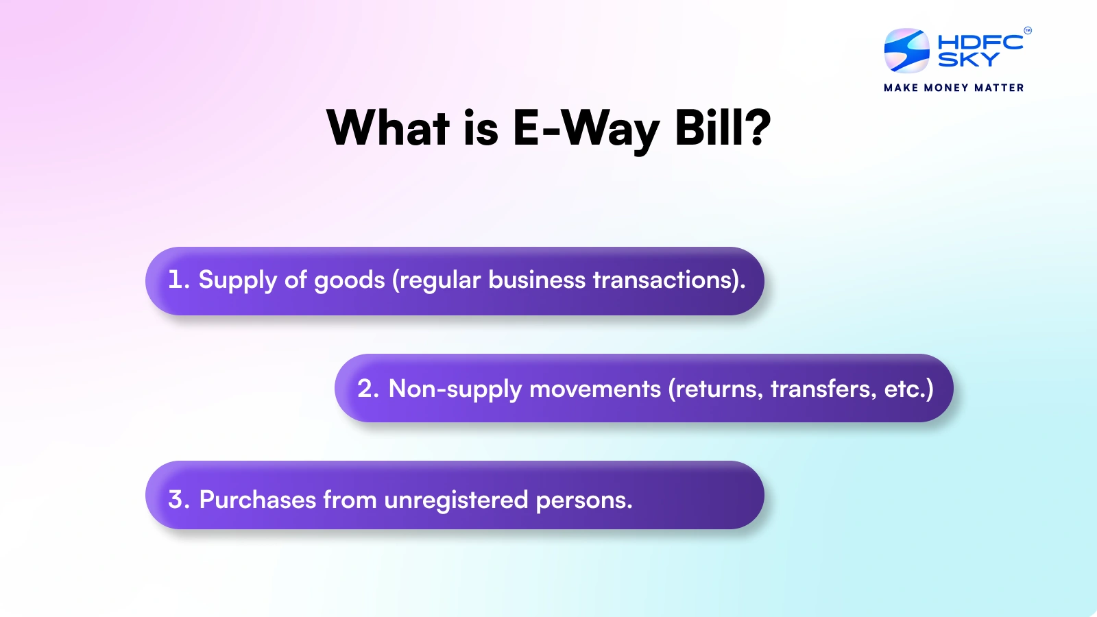 What is E-Way Bill? Components & Requirements