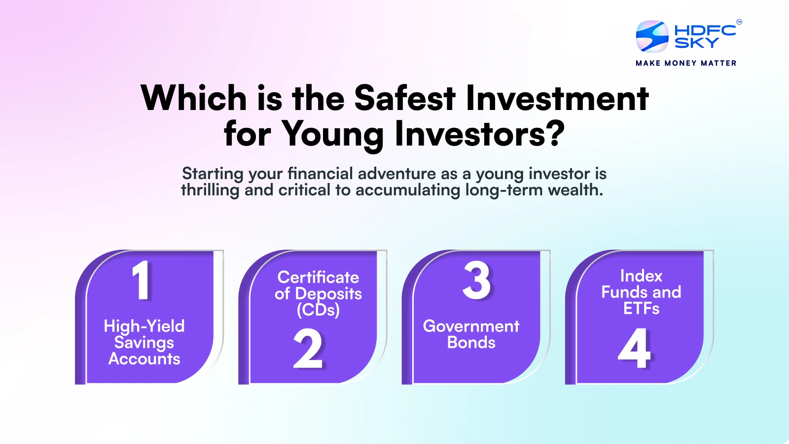 Which Is the Safest Investment for Young Investors?