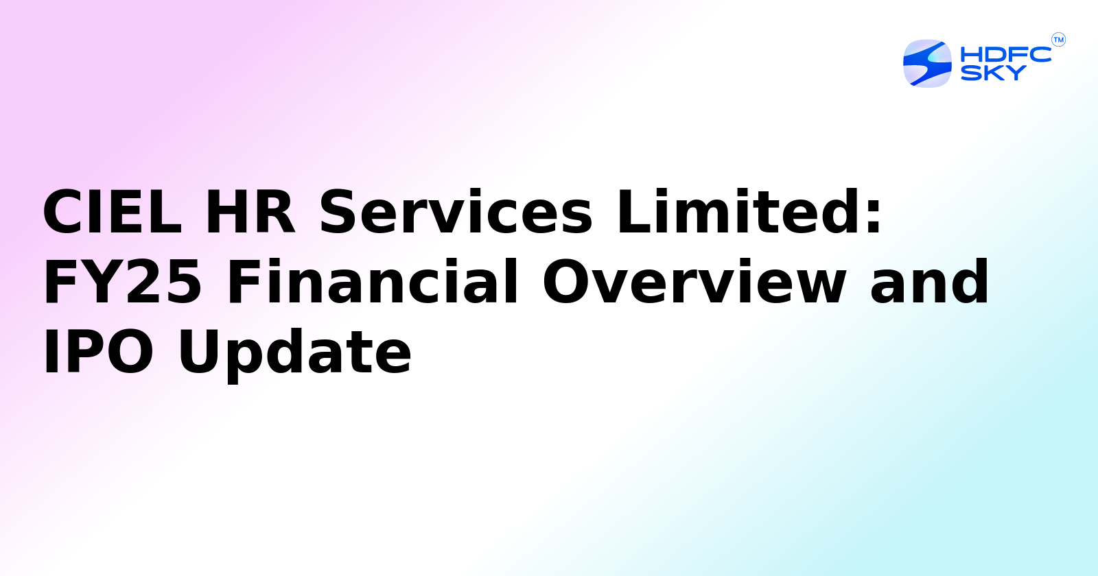 CIEL HR Services FY25 Profit Rises 35.2% on Growth & Acquisitions