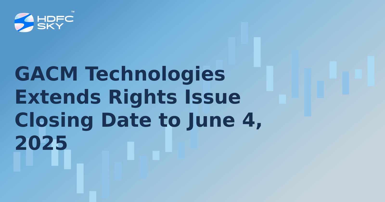GACM Technologies Extends Rights Issue Deadline to June 4, 2025
