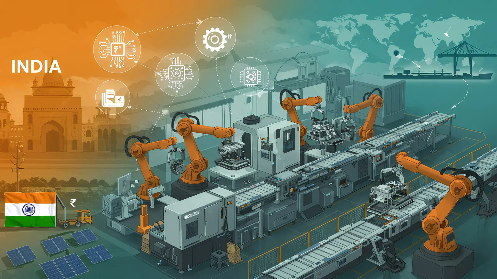 Apple Taps Indian Firms for iPhone Assembly Gear