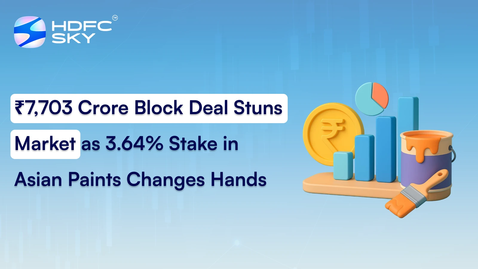 ₹7,703 Cr Block Deal Sees 3.64% Stake in Asian Paints Change Hands