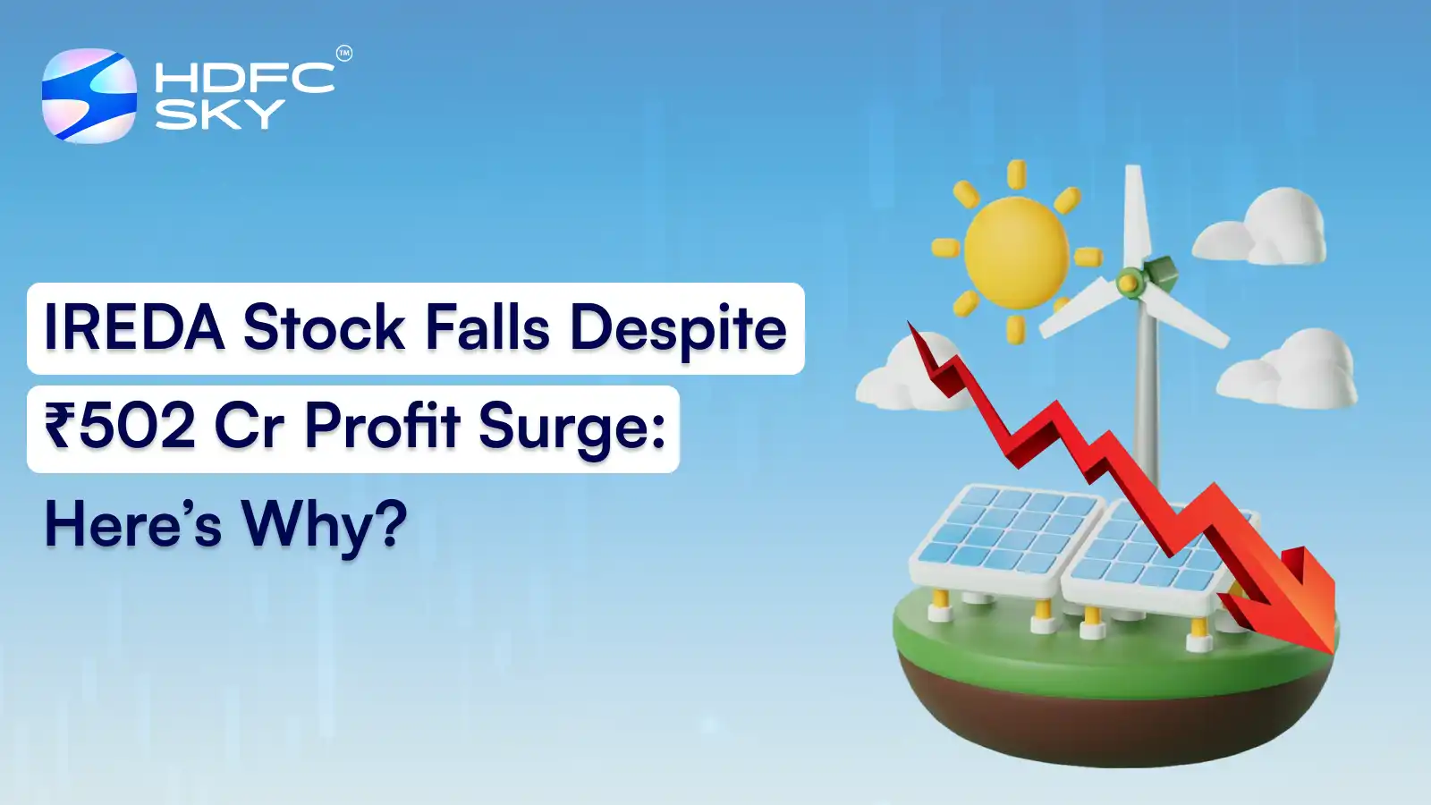 IREDA Stock Dips 2% Despite ₹502 Cr Profit Surge | ₹5,000 Cr QIP Announced