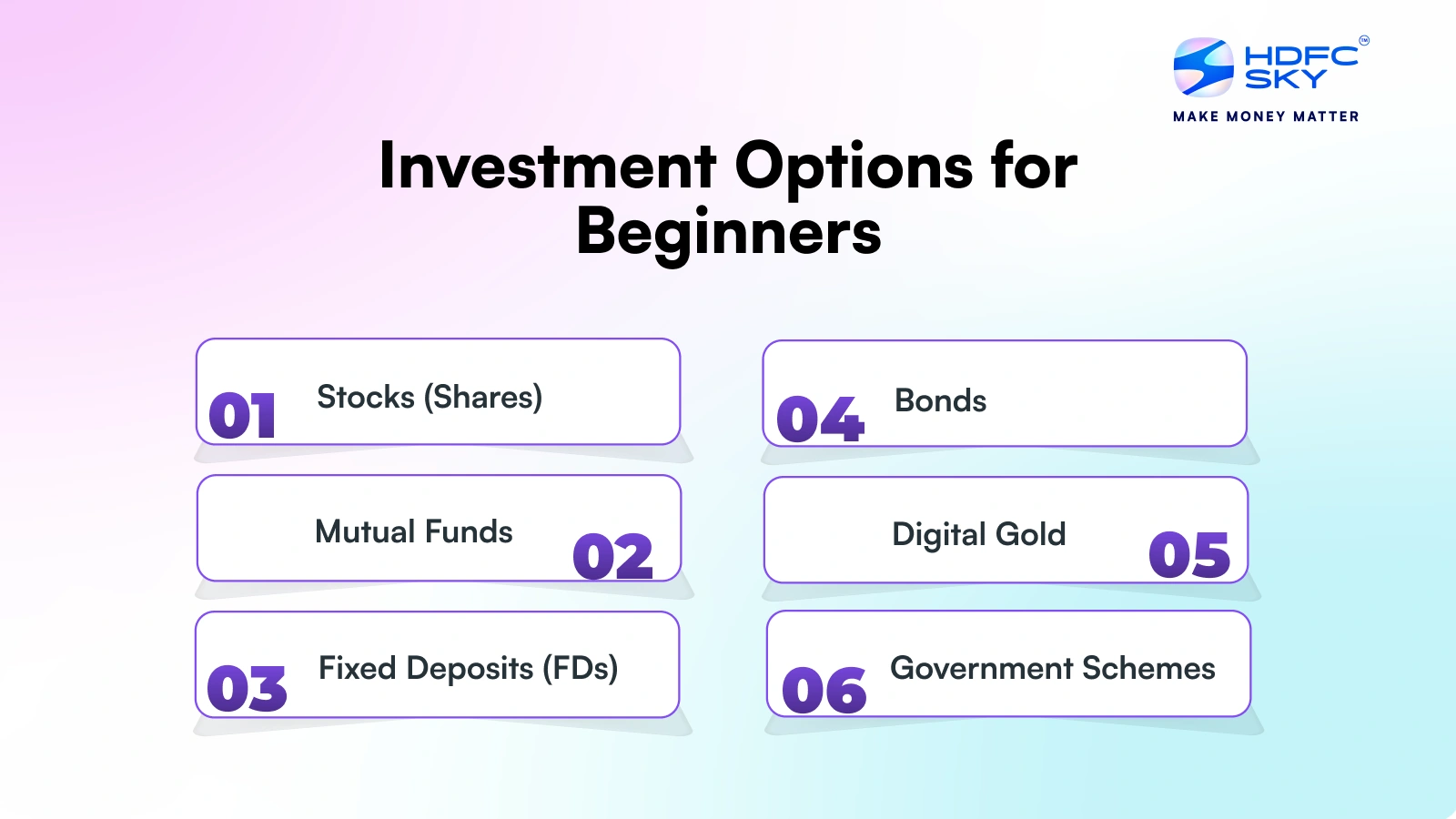 Investment Options for Beginners, Mistakes Beginners Should Avoid