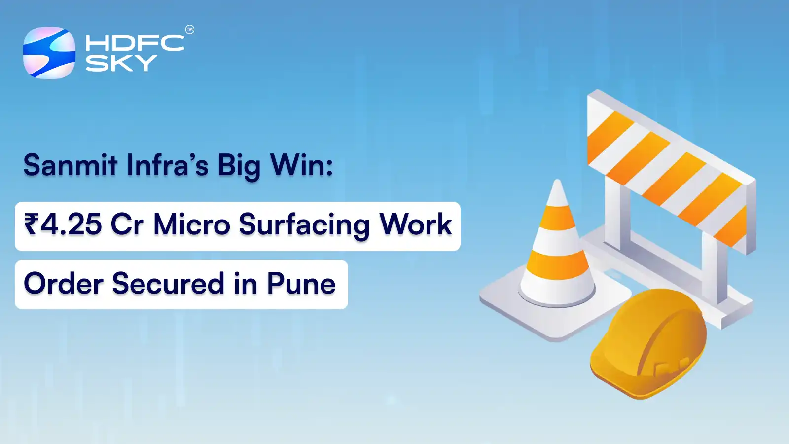 Sanmit Infra Secures ₹4.25 Cr Micro Surfacing Contract in Pune