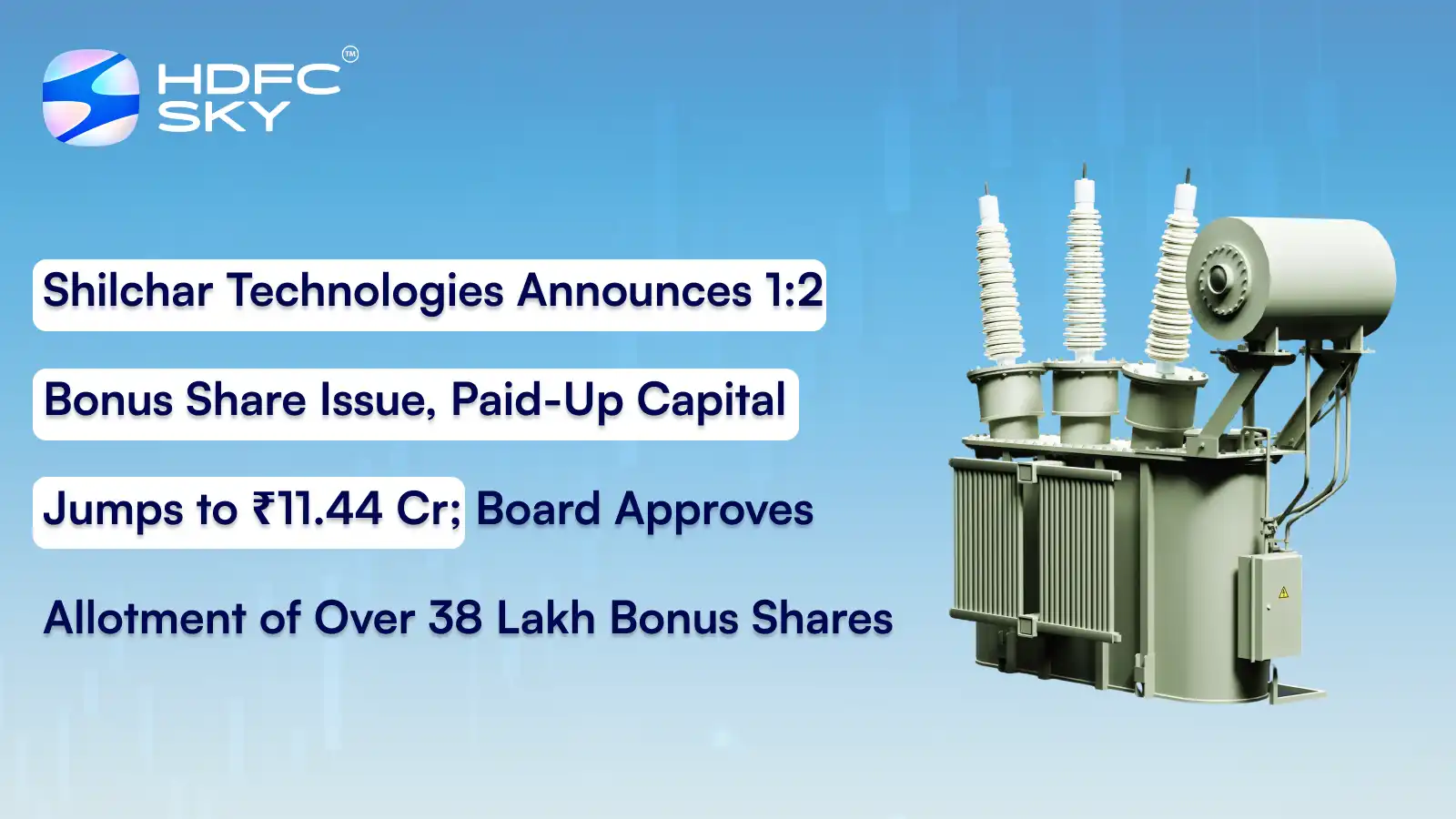 Shilchar Technologies Approves 1:2 Bonus Issue | Paid-Up Capital at ₹11 ...