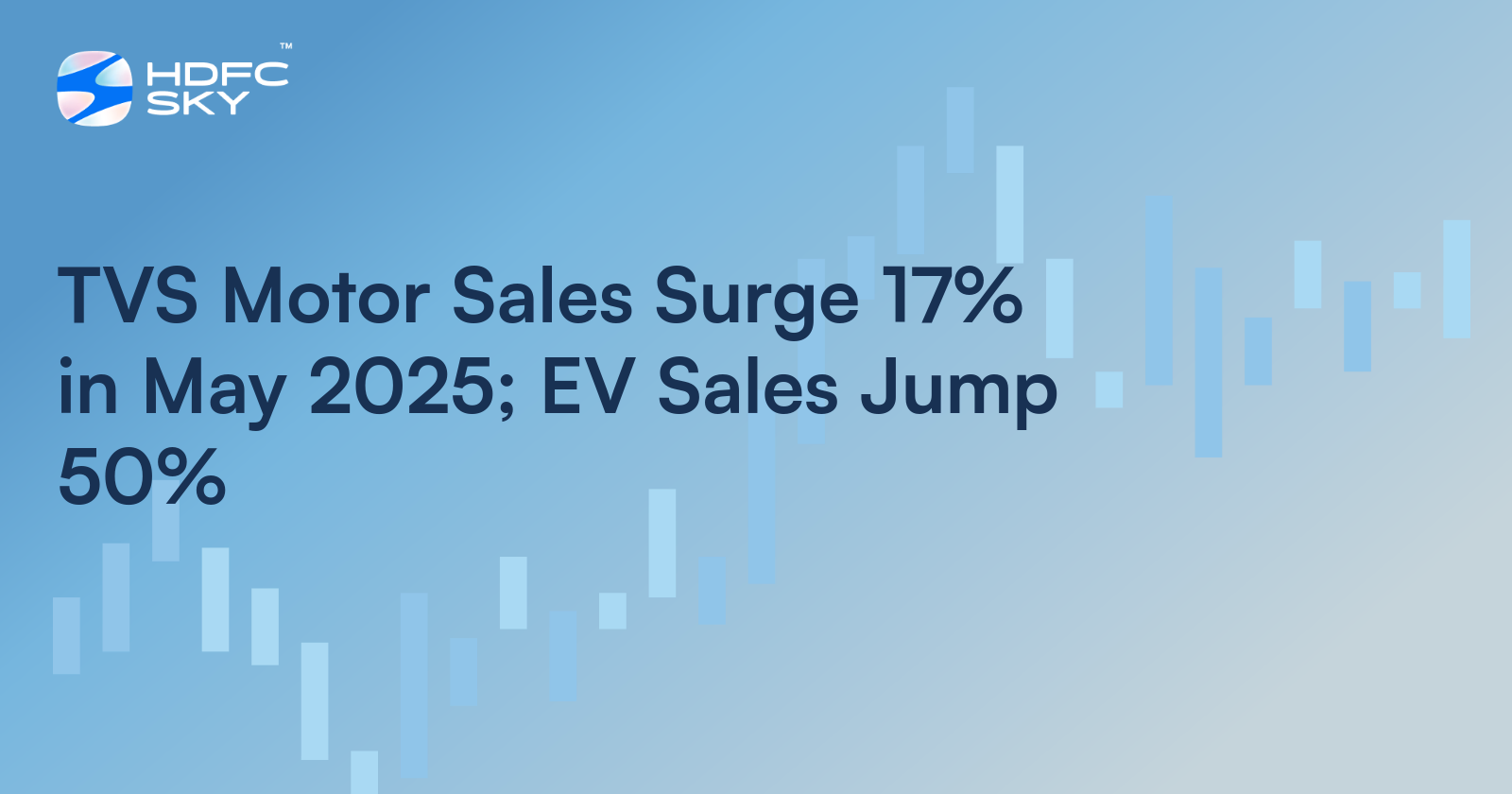 TVS Motor Sales Rise 17% in May 2025; EV Sales Surge 50% YoY