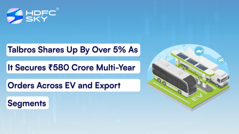 Talbros Shares Surge Over 5% After Securing ₹580 Cr Multi-Year Orders