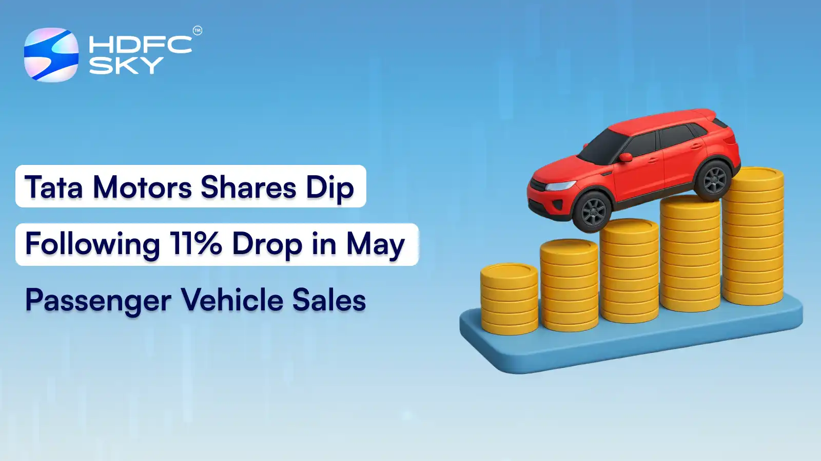 Tata Motors Stock Falls 3% After 11% Drop in May Passenger Vehicle Sales