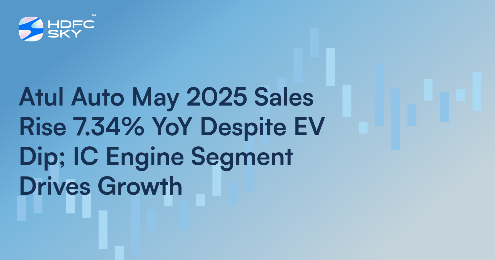 Atul Auto Reports 7.34% YoY Sales Growth in May 2025