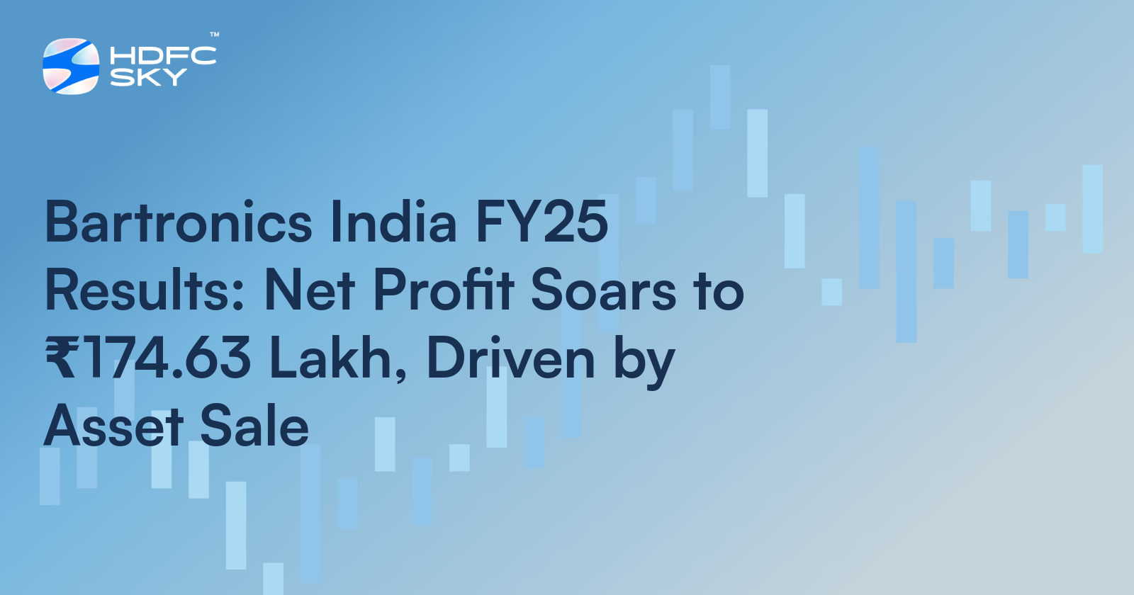 Bartronics India Posts 26.3% Profit Growth in FY25