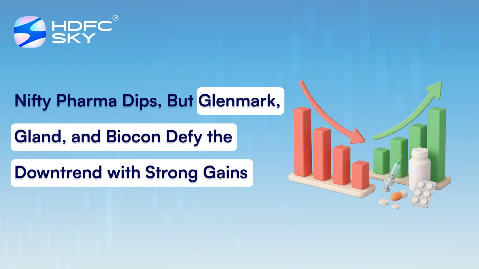 Nifty Pharma Index Slips 0.23%, Glenmark & Gland Pharma Gain