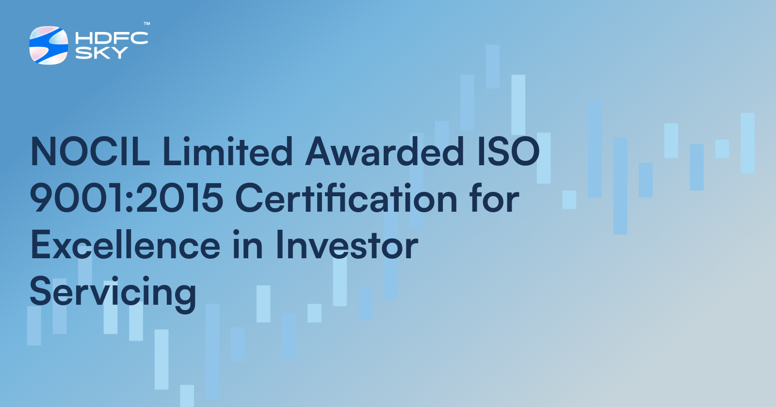 NOCIL Achieves ISO 9001:2015 Certification for Investor Servicing