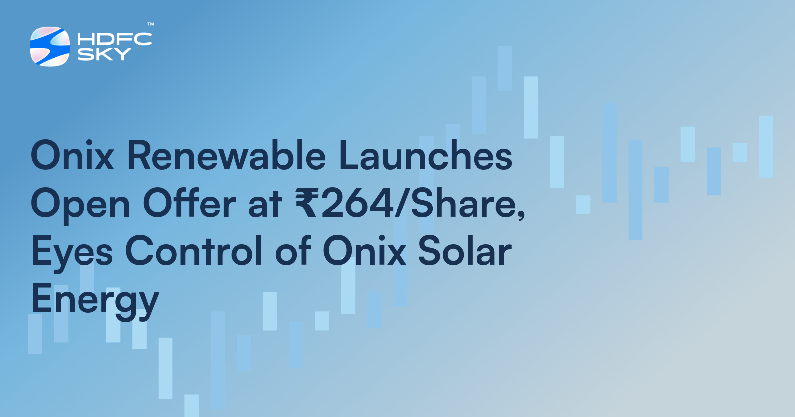 Onix Renewable Announces ₹42.97 Crore Open Offer for Onix Solar Energy