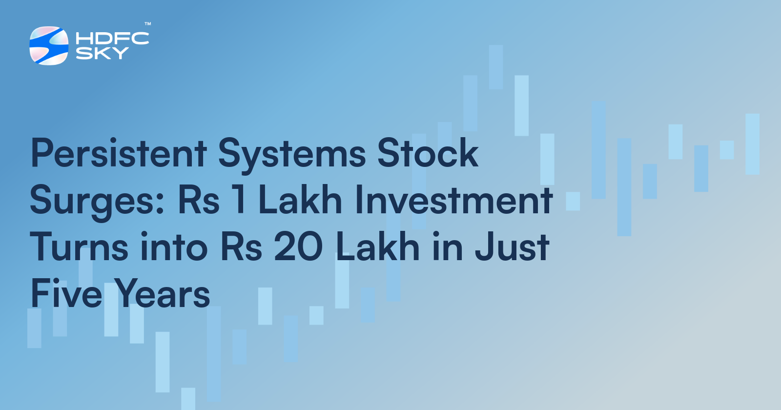 Persistent Systems Stock Surges, Delivers 1,962% Returns
