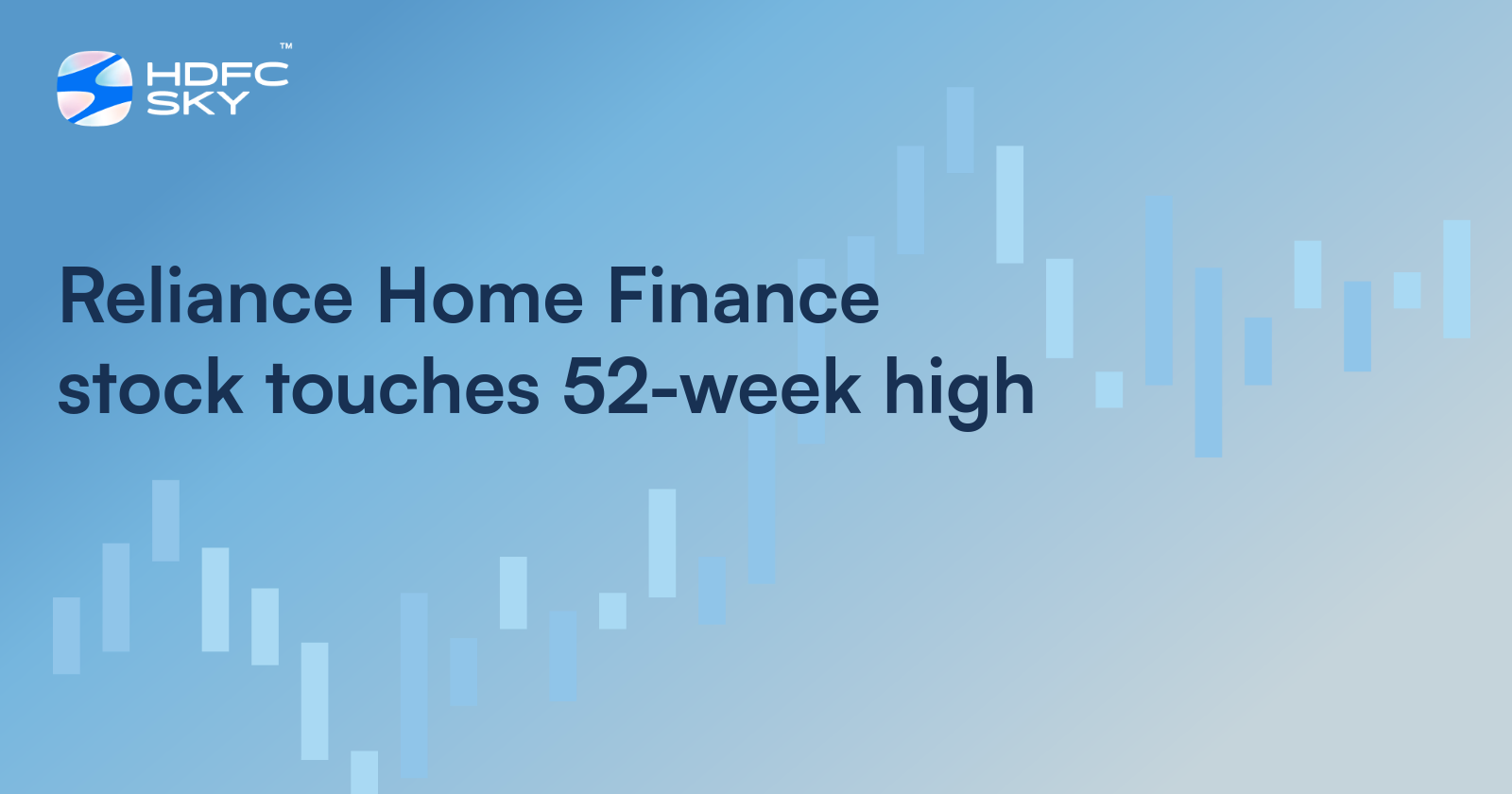 Reliance Home Finance Hits 52-Week High | Gains 61% in Eight Sessions