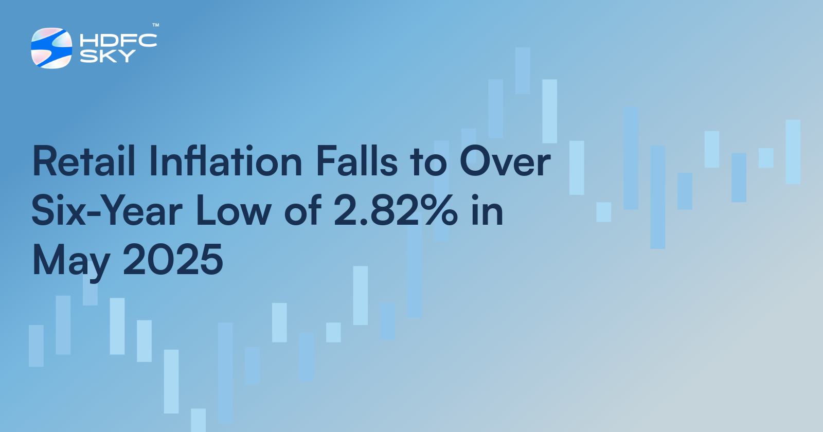 Retail Inflation Drops to 2.82% in May, Lowest in 6 Years