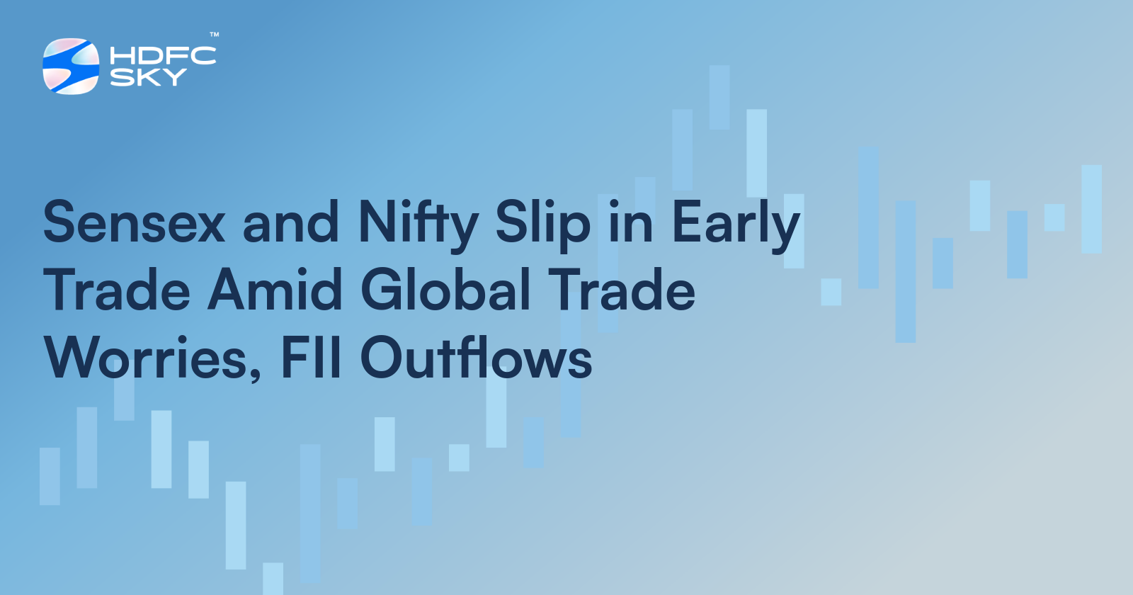 Sensex Falls 194 Pts, Nifty Down 62 Pts Amid Global Uncertainty