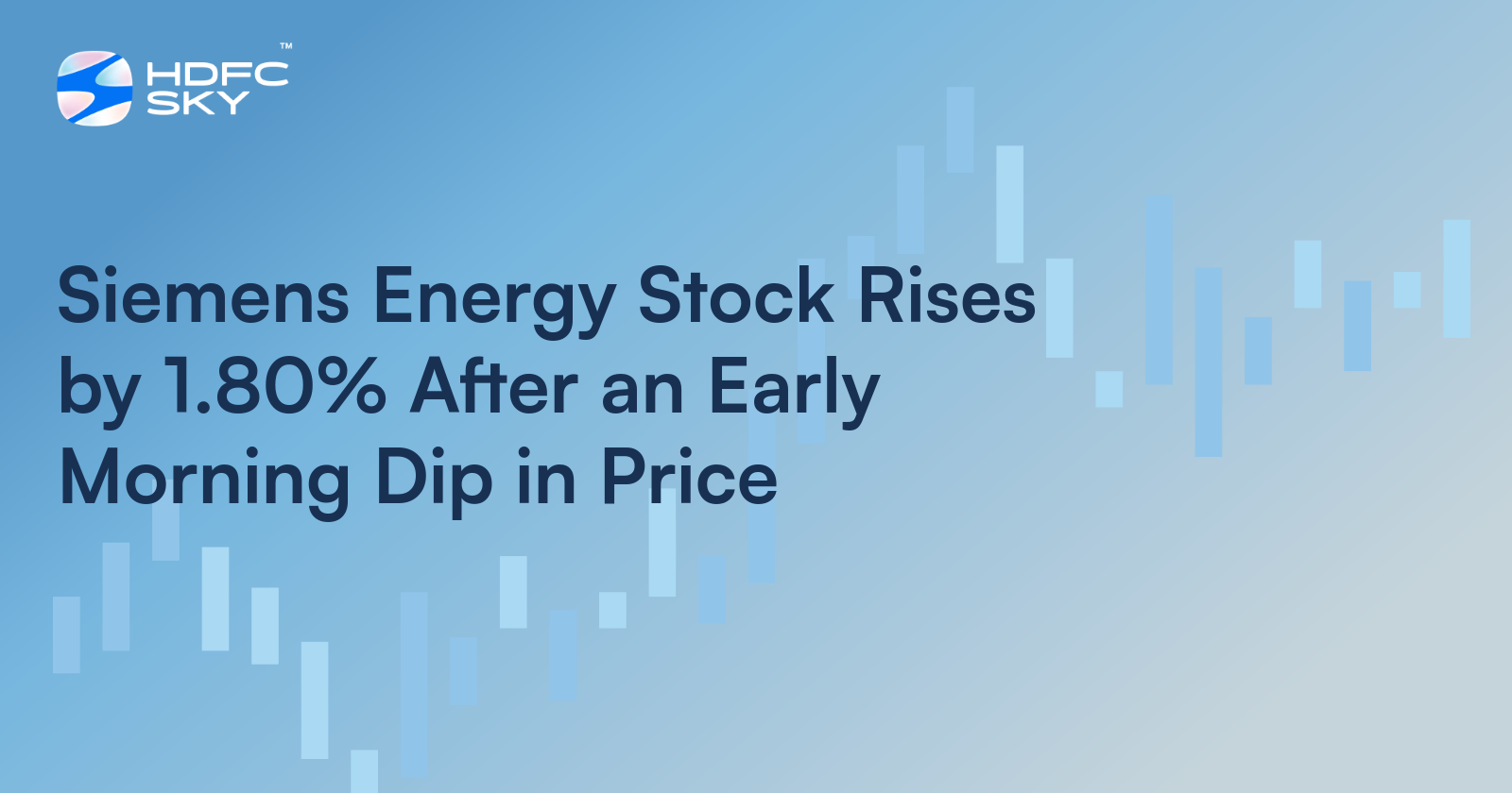 Siemens Energy India Recovers After Early Dip