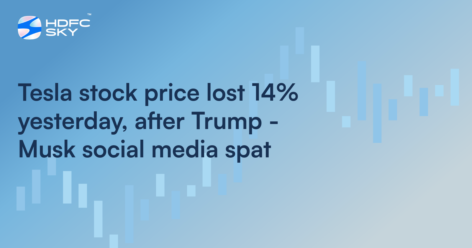 Tesla Shares Plunge 14% Amid Musk-Trump Social Media Feud