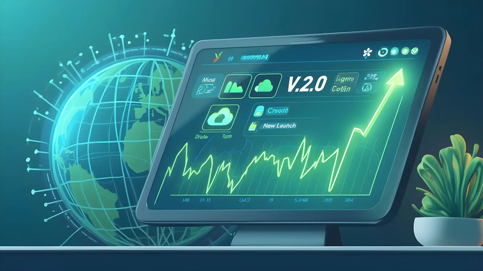 Blue Cloud Rises 2% on BluHealth V2.0 Launch, Eyes Global Market