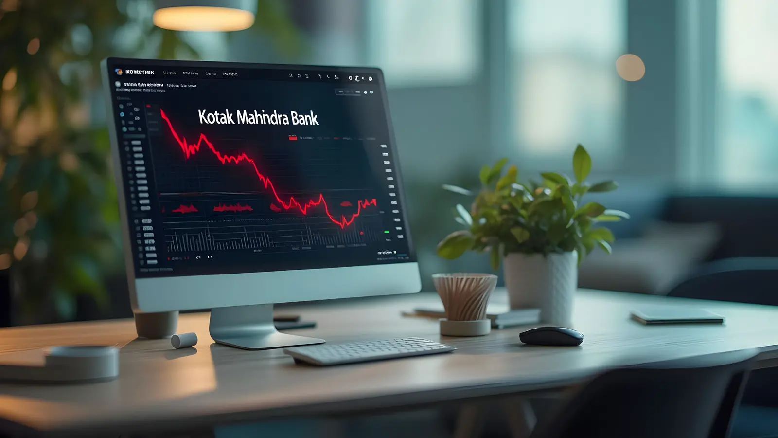 Kotak Mahindra Bank Stock Falls Over 6% After Q1FY26 Profit Miss