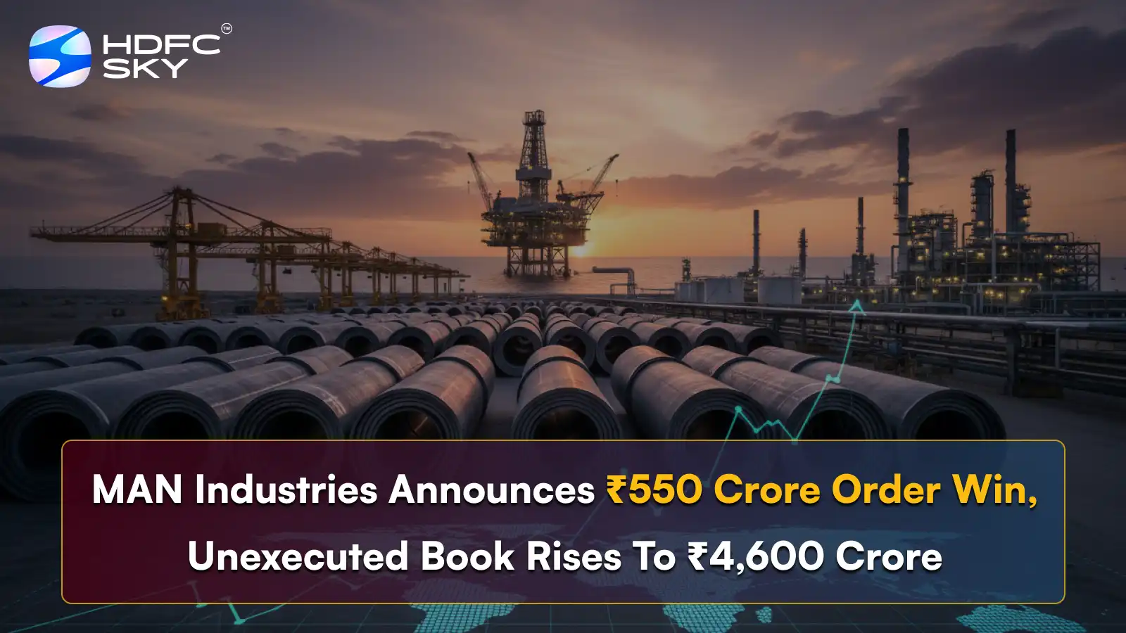 MAN Industries Bags ₹550 Cr Orders, Order Book at ₹4,600 Cr