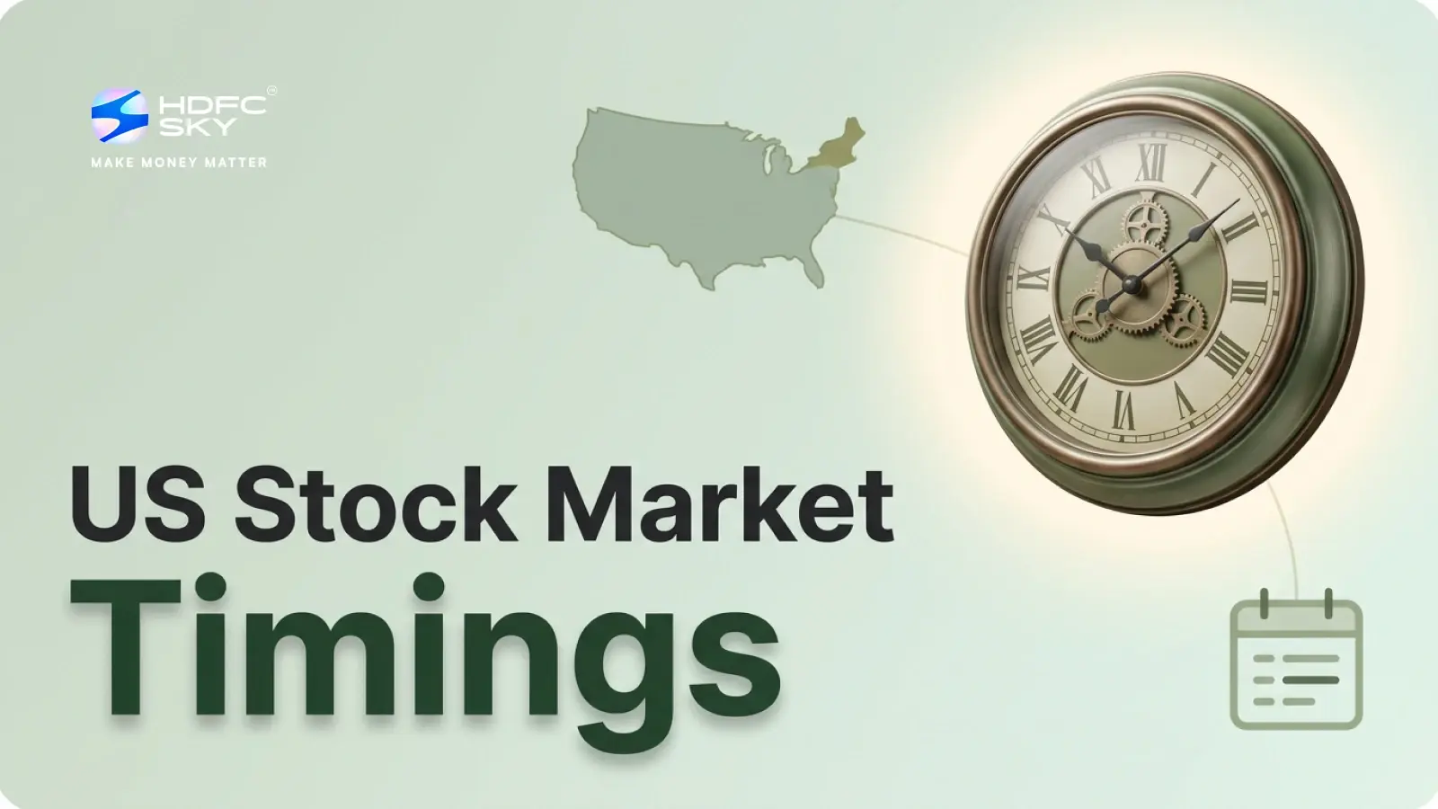 US Stock Market Timings - Dow Jones, NASDAQ, NYSE Timings | HDFC Sky