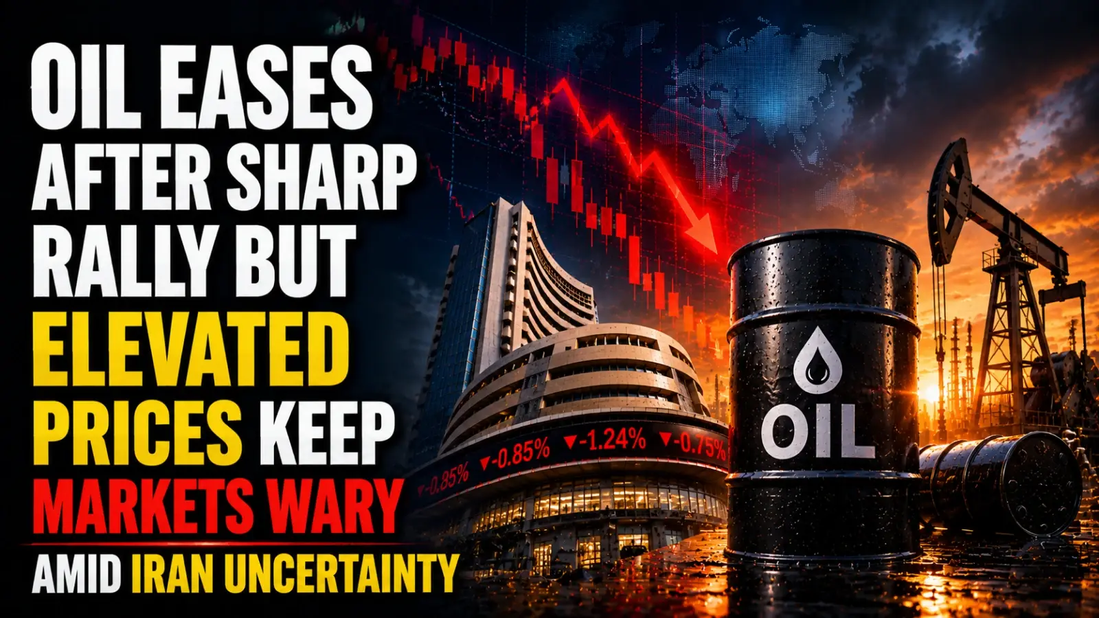 Oil Prices Ease to $94 Amid Iran Uncertainty, Markets Wary